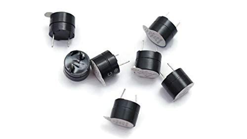ESPtronics 10 Pcs Small Buzzer 3-12 Volt DC Small Acoustic Component ...