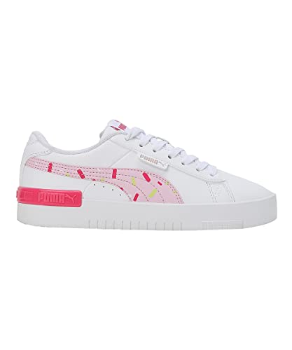 Buy Puma Girls Jada Crush Junior White-Pearl Pink-Glowing Pink-Rose ...