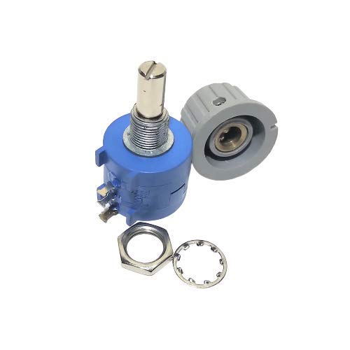 Multiturn 10 turn Resistor Helical Potentiometer 100 ohm with Knob ...