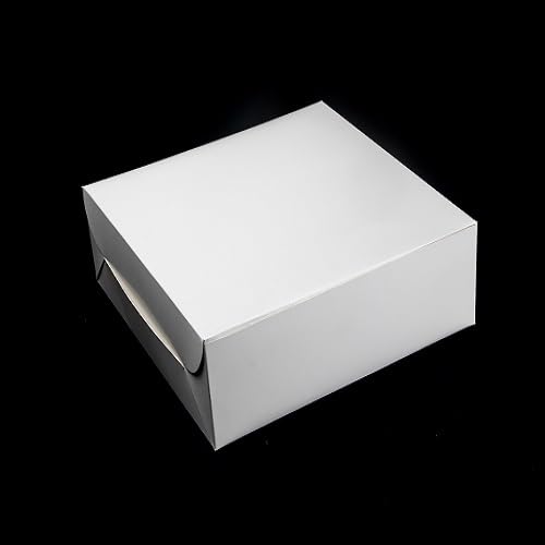 Bhavishya Duplex Cake Box without Window, 350 GSM (Pack of 25) (6x6x4 ...