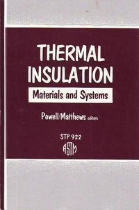 Amazon.com: Thermal Insulation: Materials and Systems (Astm Special ...