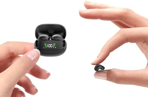 Amazon.com: Small Mini Invisible Earbuds for Work Wireless Bluetooth ...