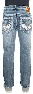 Amazon.com: Western Bull Jeans de mezclilla rectos premium para hombres ...