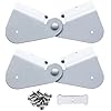 IGIUA Gutter Downspout Flip-Up Hinge, Gutter Extension Hinge (2 Pack ...