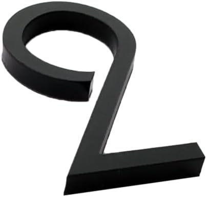 Amazon.com: 3 Inch Modern House Number, Self-adhesive House Numbers ...