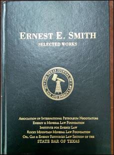 Ernest E Smith Selected Works | Amazon.com.br