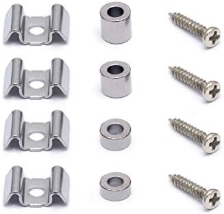 Amazon.com: Hordion 4 Sets Guitar String Trees String Retainer, Black ...