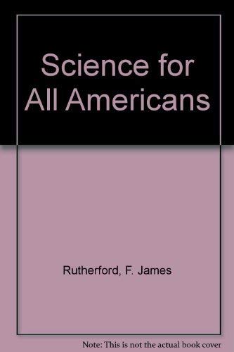Amazon | Science for All Americans | Rutherford, F. James, Ahlgren ...