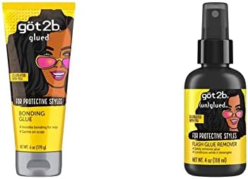 Amazon.com: Got2b Glued Bonding Glue, 6 oz and Magic Glue Remover, 4 oz : Beauty & Personal Care