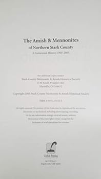 The Amish & Mennonites of Northern Stark... book by Elmer S. Yoder