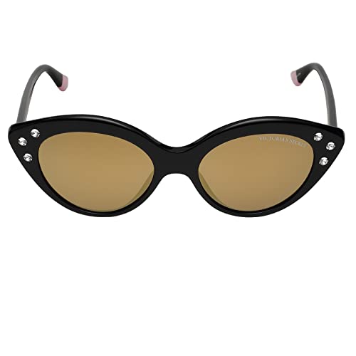 Buy Victoria's Secret Mirrored Oval Women Sunglasses VS0009/S 01G 54 ...