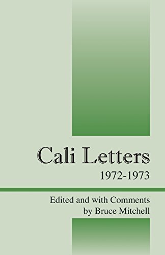 Cali Letters: 1972-1973 (2014-11-09): unknown author: Amazon.com: Books