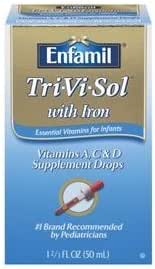 TRI-VI-SOL - DROPS con hierro, 50 ml : Amazon.com.mx: Salud y Cuidado ...
