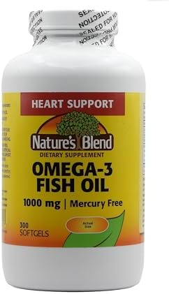 Amazon.com: Nature's Bounty Fish Oil, Supports Heart Health, 1200 Mg ...