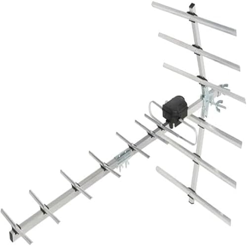 Outdoor TV Aerial, SLx 14 Element Yagi 4G & 5G Filtered Compact Outdoor ...