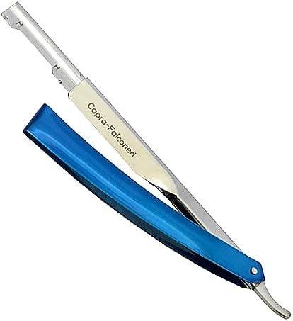 Amazon.com: Capra-Falconeri Metalic Blue Slider Single Blade Razors for ...