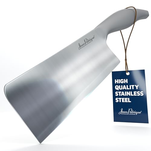 Are there any special techniques for using a cleaver for butchering?