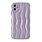 Amazon.com: Caseative for iPhone 11 Case,Water Ripple Pattern Curly Wave Frame Soft Phone Case ...