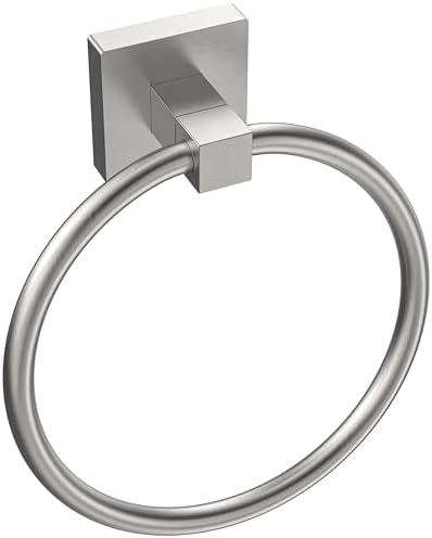Amazon.com: RUACQ Towel Ring for Bathroom, Square Base Hand Towel ...