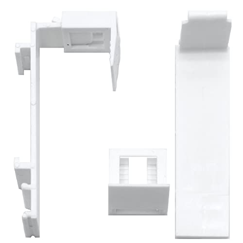 Brillant Clamp Support for Double Roller Blind, Duo Roller Blind, Pack ...
