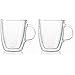 Bodum Bistro 2-Piece Double Wall Mug, 10-Ounce, Clear : Amazon.ca: Home