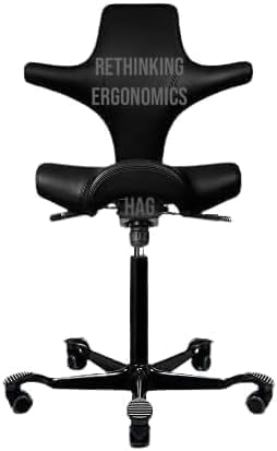 Amazon.com: Rethinking Ergonomics HAG Capisco Adjustable Sit to Stand ...