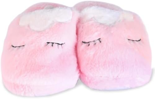 Buy HAMSTER LONDON Unicorn Furry Slippers – Soft Plush Indoor Home ...