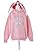 TS-254-2 Pink Long Ear Rabbit Bunny Hooded Graphic Hoodie Pullover ...