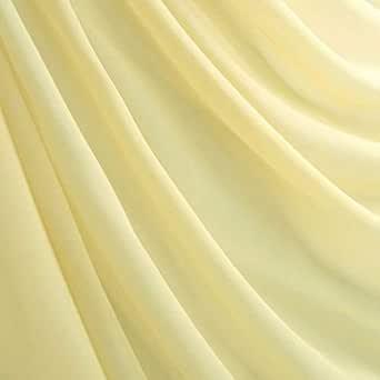 Amazon.com: 60" Wide Light Yellow Lining Fabric by The Yard : Arts ...