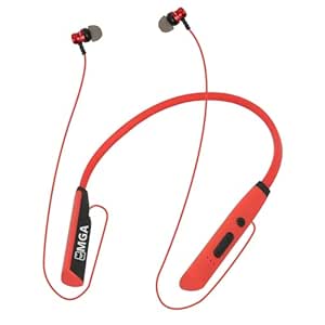 NexGen Tech Wireless Bluetooth Neckband Earphones with Mic, 25 Hours ...