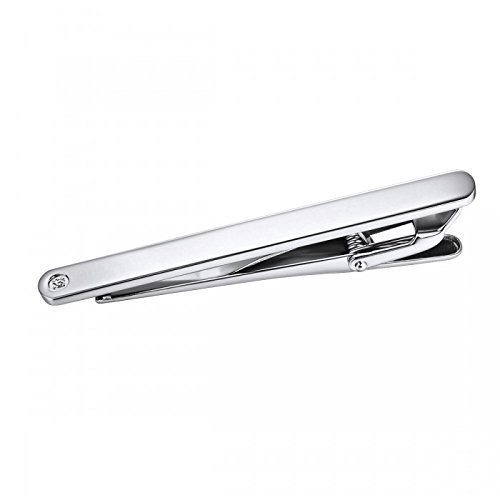 Amazon.com: Sleek Simple Stunning Stainless Steel Tie Bar : Clothing ...