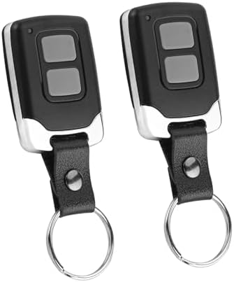 Amazon.com: Yellow Learn Button Garage Door Keychain Remote Compatible ...