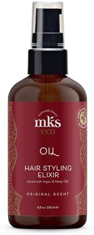 Amazon.com: MKS eco Oil, Original - 8 fl oz - Hair Styling Elixir ...