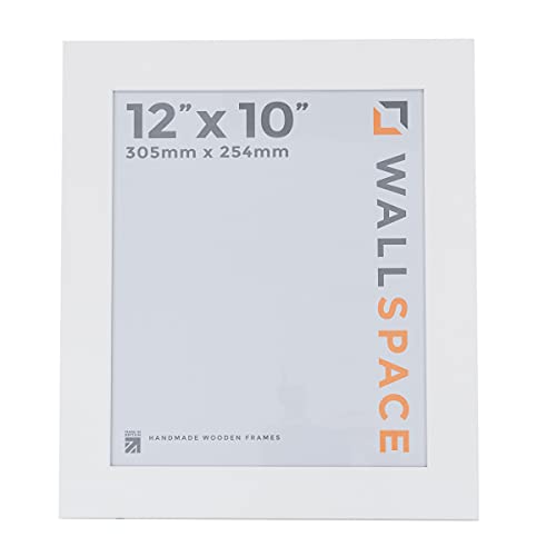 Wall Space 12×10 White Frame | Wide White Picture Frame 12 x 10 inches ...
