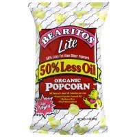 Amazon.com: Bearitos Organic Popcorn, Lite, 3.5 oz, (pack of 6)
