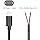 USB C to 2 Pin Bare Wire Pigtail Cable 3FT, 20AWG 5V/5A, USB Type C ...