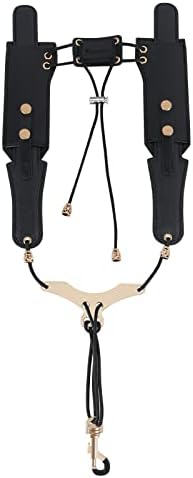 Amazon.com: RANMING Saxophone Shoulder Strap,Double Shoulder Leather ...