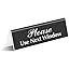 Amazon.com: SmartSign Next Window Please Desk Sign, 2" x 6" Acrylic ...