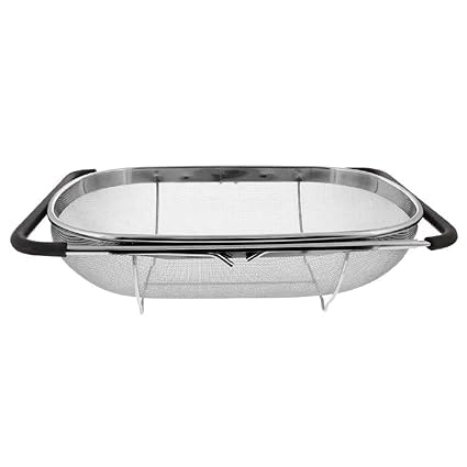 Harshiv Enterprise The Sink Colander Strainer Basket Stainless Steel ...