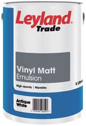 Leyland Trade Vinyl Matt - Magnolia Bs08B15 - 10L : Amazon.co.uk: DIY ...