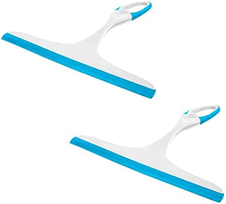 HOMESHOPA Window Squeegees, Multi-Purpose Shower Glass Cleaning Wiper, Cleaner Scraper Washer ...