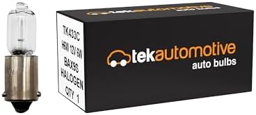 Tek Automotive 434 H6W Bulb Miniature Halogen Car Side Light, Parking ...
