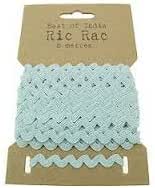 East of India Ric Rac Duck Egg Blue : Amazon.co.uk: Home & Kitchen