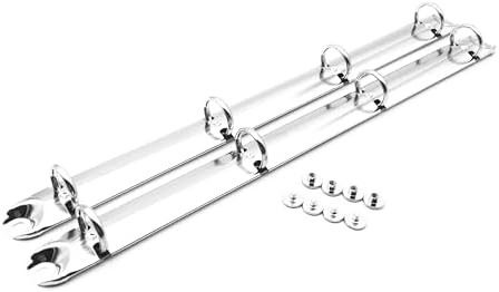 Julyun 2Pcs A4 Size Ring Binder Mechanism Replacement Kit,4 O Rings ...