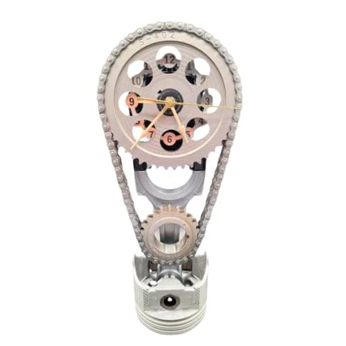 Amazon.com: Rotating Timing Chain Gear Clock: Muscle Car Charger & Dart ...