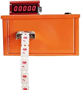 Amazon.com: 220V Crosscut Style Ticket counters Machine Ticket Cutter ...