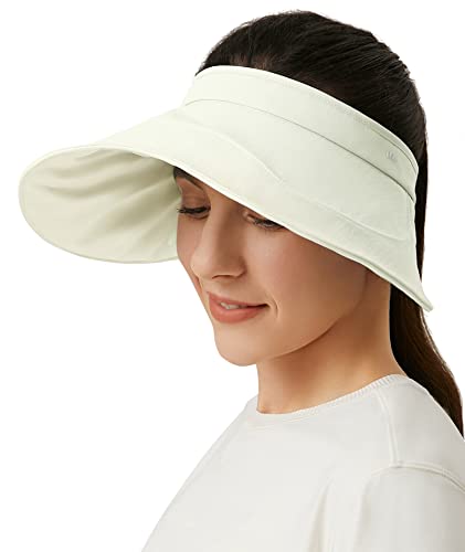 BENEUNDER Sun Visors for Women UPF50+ Large Brim Adjustable Summer ...