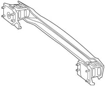 Amazon.com: Genuine Mercedes-Benz Impact Bar 205-610-05-14 : Automotive