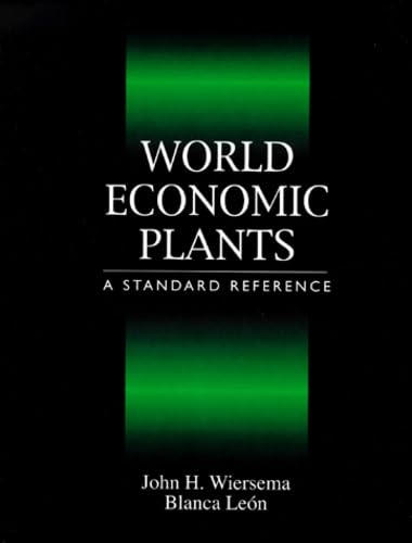 Amazon.com: World Economic Plants: A Standard Reference: 9780849321191 ...