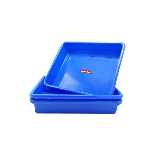 Simply Home Multipurpose Rectangular Small Plastic Trays| Stationary ...